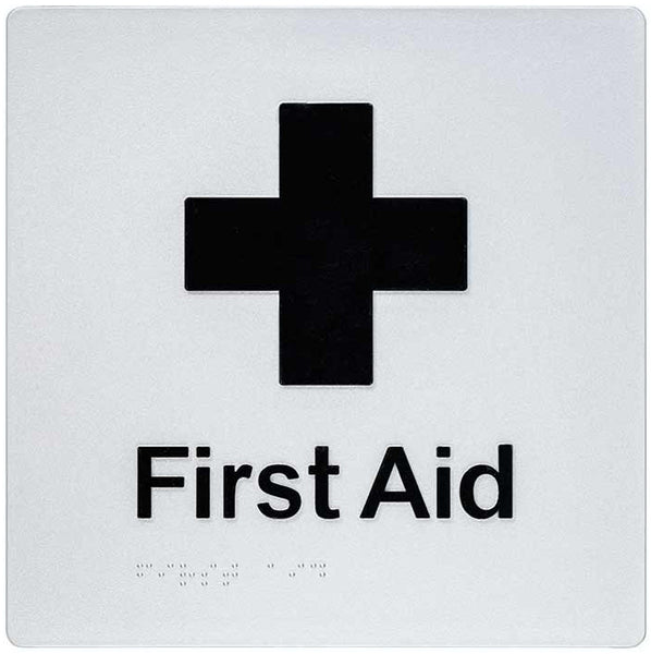 First Aid Sign - Plastic – Bractile Signs