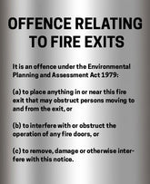 FIRE & STATUTORY SIGNS – Bractile